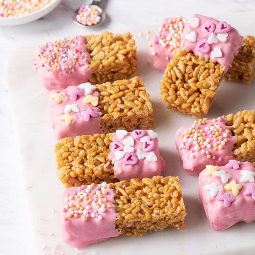 Easy Rice Bubbles Slice Recipe | Chelsea Sugar